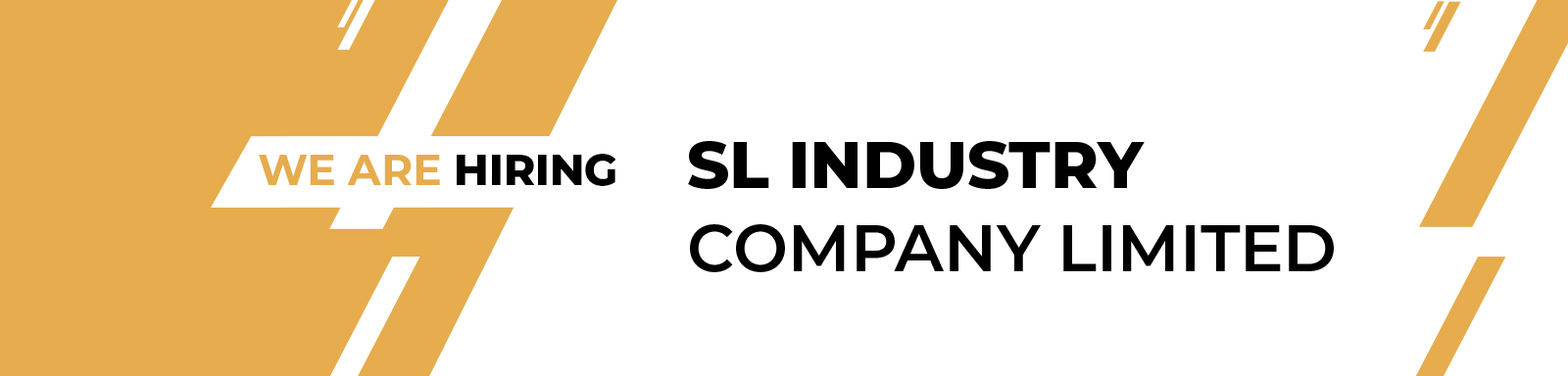 หางาน สมัครงาน กับ SL INDUSTRY Co., Ltd. เงินเดือนสูง | Nexmove